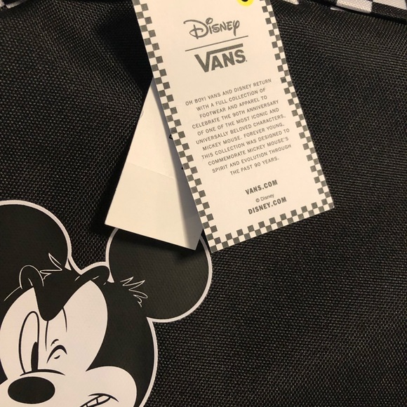 Vans | Bags | Vans X Realm Disney Punk Mickey Mouse Backpack | Poshmark